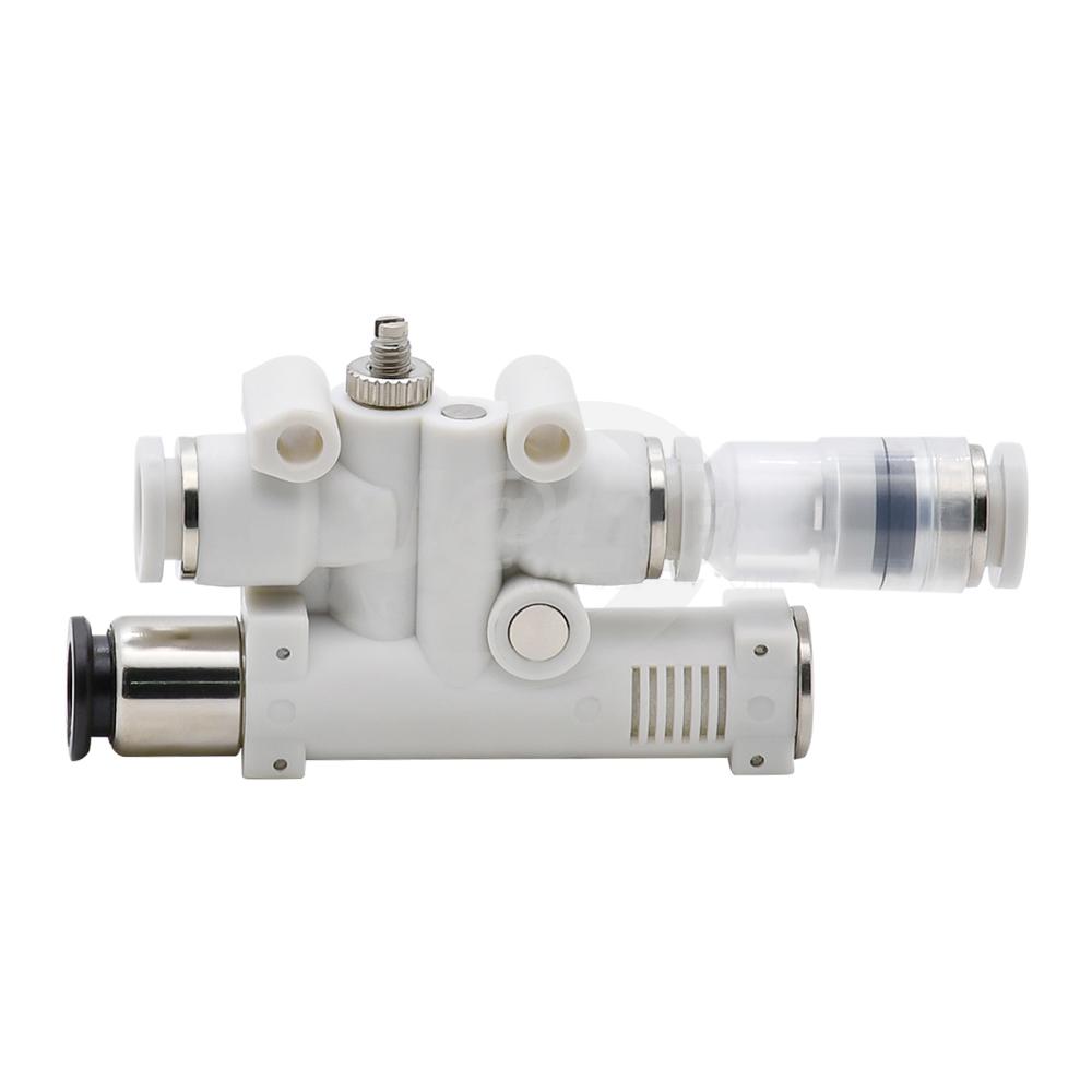 Precision Square Vacuum Generator with Filter/Silencer/Breaker | JLCMC