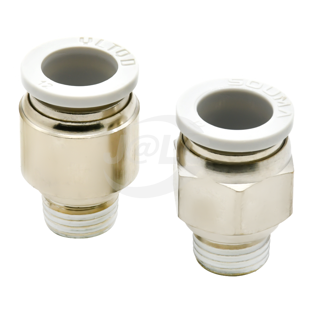 Hex Push to Connect Fittings - Type A Economical, Male Thread, Straight ...