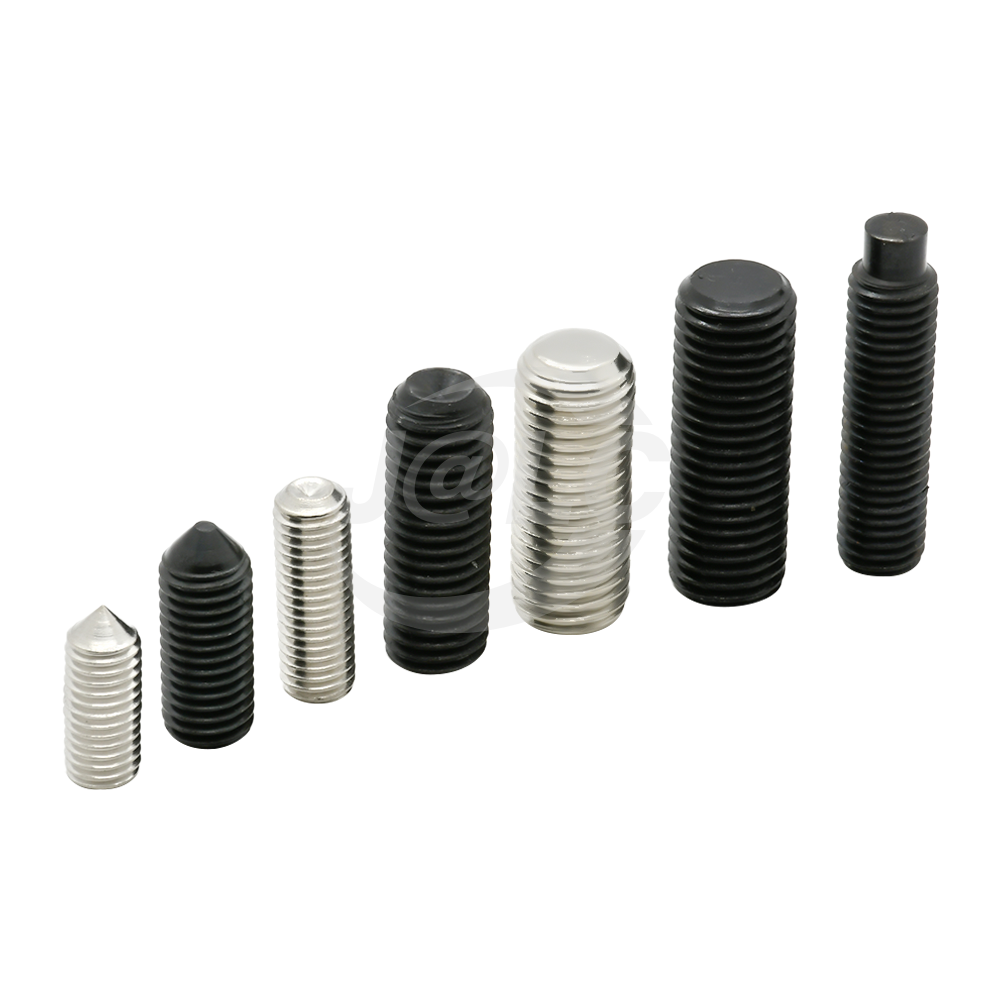 DIN 913/914/915/916 Hex Socket Set Screw (Flat/Cone/Cup/Point End) | JLCMC